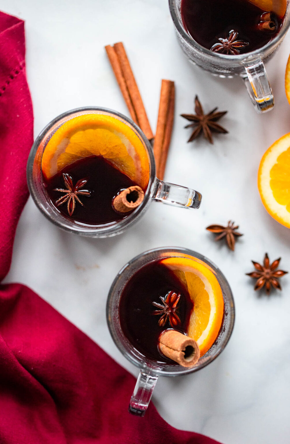 Mulled Wine (Hot Spiced Wine) | Dietitian Debbie Dishes