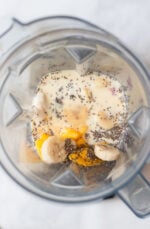 Mango Raspberry Smoothie | Dietitian Debbie Dishes